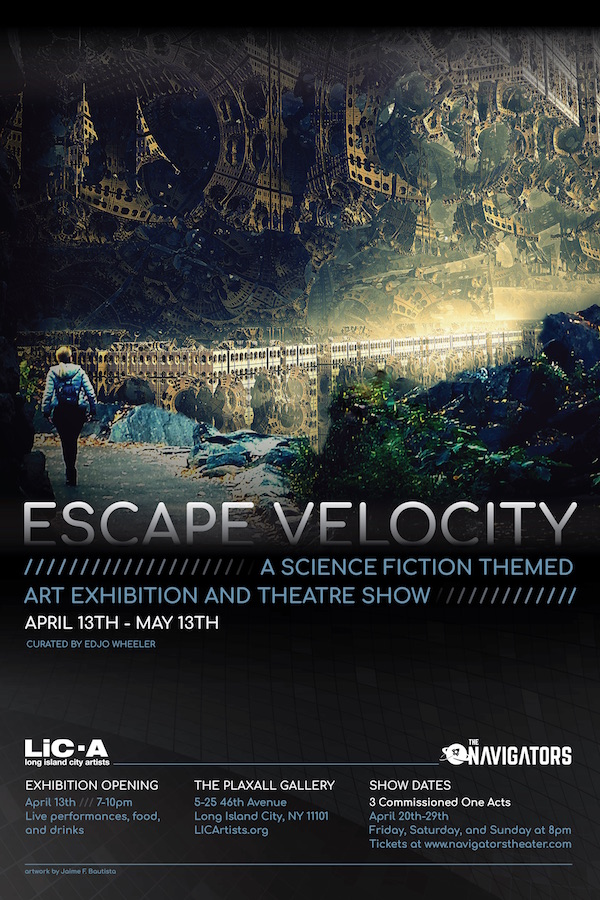 Escape Velocity Art Show - Mafe Izaguirre